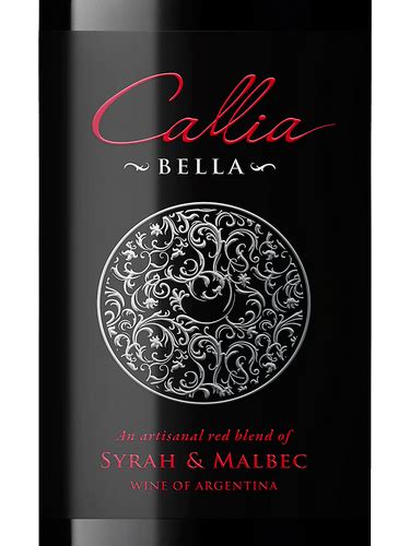 Callia Bella Syrah Malbec Vivino Canada