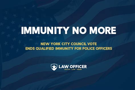 New York City Ends Qualified Immunity For Police Officers Fraternal