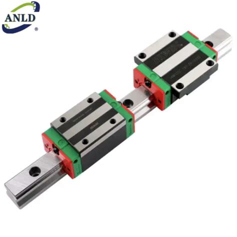 50mm Linear Guide Guideway Rail Hgr50 With Slide Block Smooth Appearance Linear Guide And