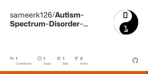 GitHub Sameerk Autism Spectrum Disorder Prediction System Using Machine Learning