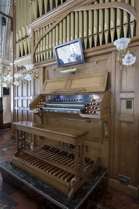 antique wooden pipe organ stock image image of musical 90691983