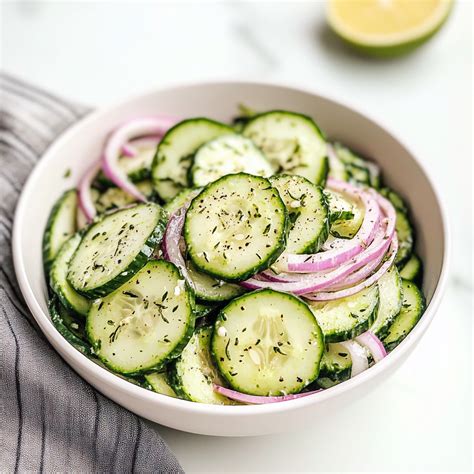 Easy Cucumber Salad Tessa Recipes