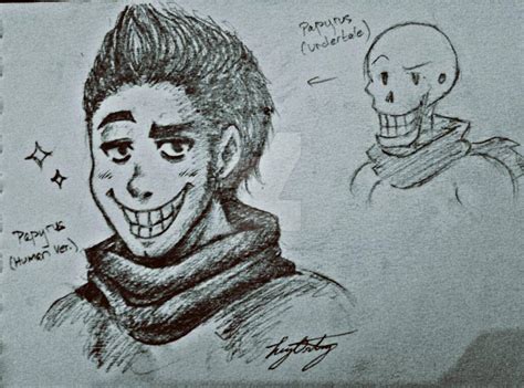 Undertale Papyrus Human Ver By Dersedragon On Deviantart