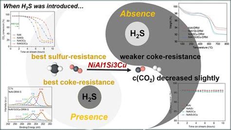 在不存在 存在 H2s 的情况下用于甲烷干重整的镍基催化剂：sio2 和 Cu 的影响 Industrial And Engineering Chemistry Research X Mol