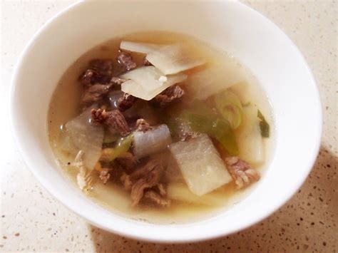 무우요리 소고기요리 소고기뭇국만들기 국물요리 새우젓으로간한소고기뭇국