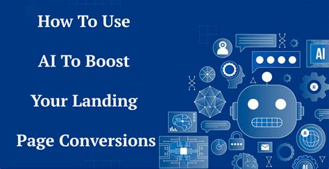 how to boost landing page conversions with ai