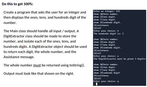 Solved Do This To Get Create A Program That Asks The Chegg