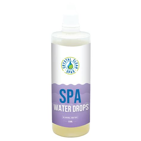 Spa Water Drops Crystal Clear Spas