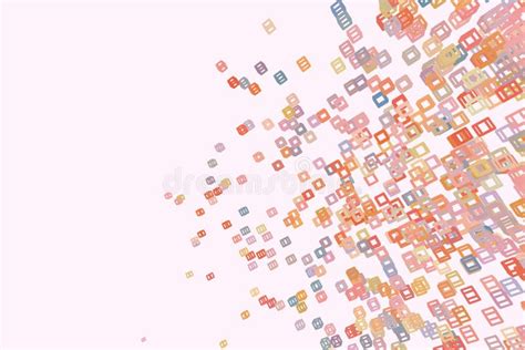 Abstract Background With Shape Of Square Rectangle Pattern Canvas Details Style And Backdrop