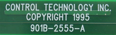new control technology 901b 2555 a input module 901b2555a 505 2555 sb industrial supply inc