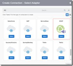 Create Connection Using External WSDL In Oracle Integration Cloud