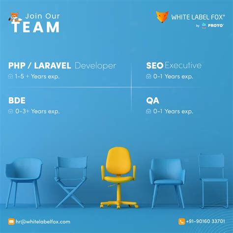 opportunities laraveldeveloper phpdeveloper seoexecutive qatester