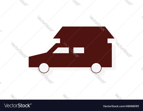 Thin Line Funeral Icon Hearse Royalty Free Vector Image