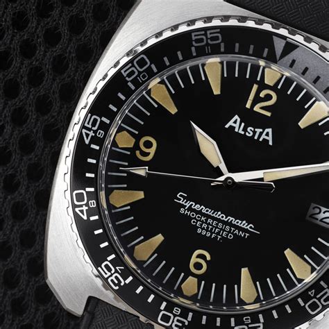 Alsta Nautoscaph Superautomatic 1970 Jaws Re Edition Horologii