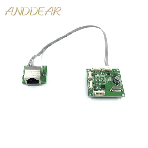 Mini Module Design Ethernet Switch Circuit Board For Ethernet Switch Module 10 100mbps 3 4 5 