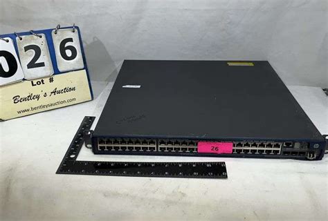 Stack Assorted Hp Switches Jg237a Jg236a 9x Money Bentley