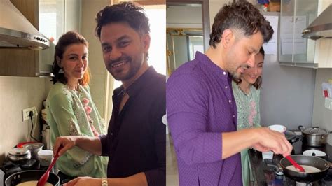 Soha Ali Khan Shares Glimpse Of Cooking Seviyan With Hubby Kunal Kemmu