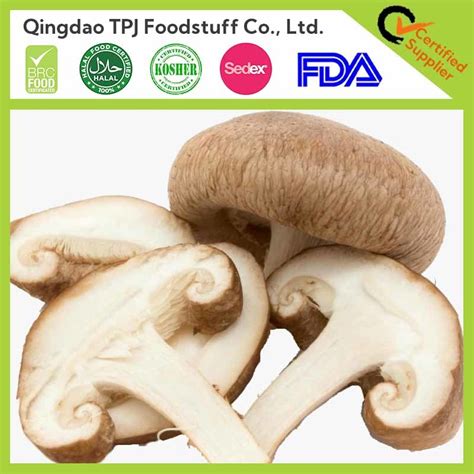 Sliced Shiitake Mushroom Frozen Ostreatus Shredded Mushroom Slices