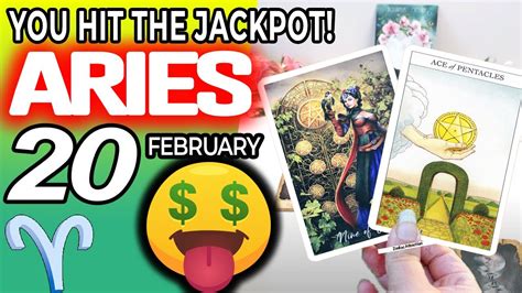 Aries ♈️ 🤑 You Hit The Jackpot💲💲 Horoscope For Today February 20 2023♈