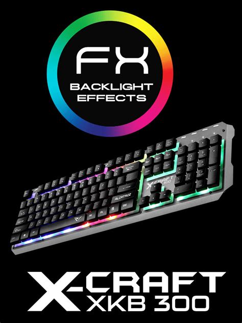 X Craft Xkb 300 Gaming Keyboard At Mary Mckeehan Blog