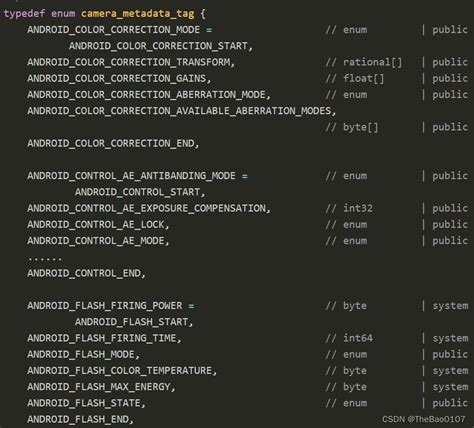 Android Camera的metadatacamera中的metadata Csdn博客