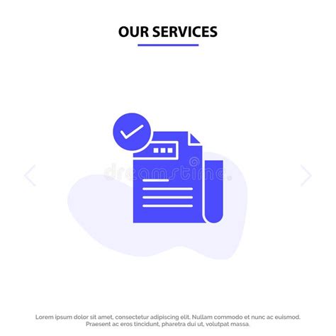 Our Services Check Checklist Feature Featured Features Solid Glyph
