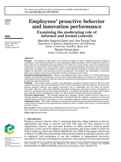 Article Pdf Innovation Validity Statistics