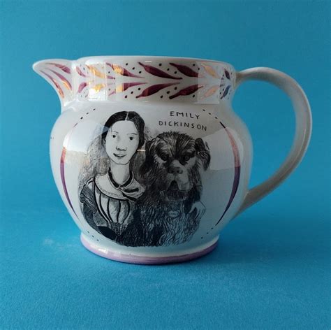 Emily Dickinson Jug Sussexlustreware