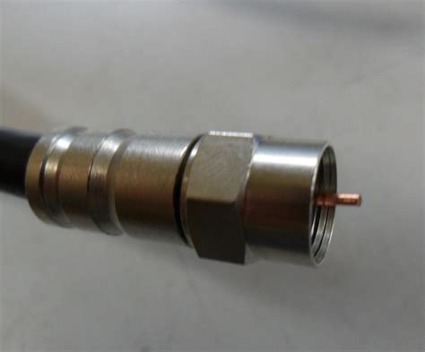 F Type Compression Connectors Termination Guide Satoms