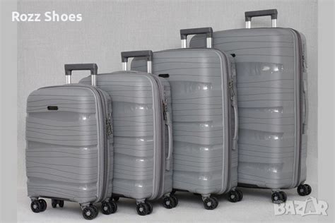 Куфари с колелца и шифър 4 броя в Куфари в гр Свищов Id43360652