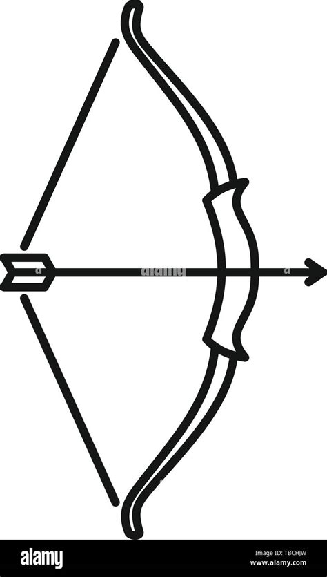 Bow Vector Outline