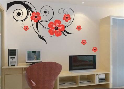 Рисунки на стенах в квартире своими руками фото Фото