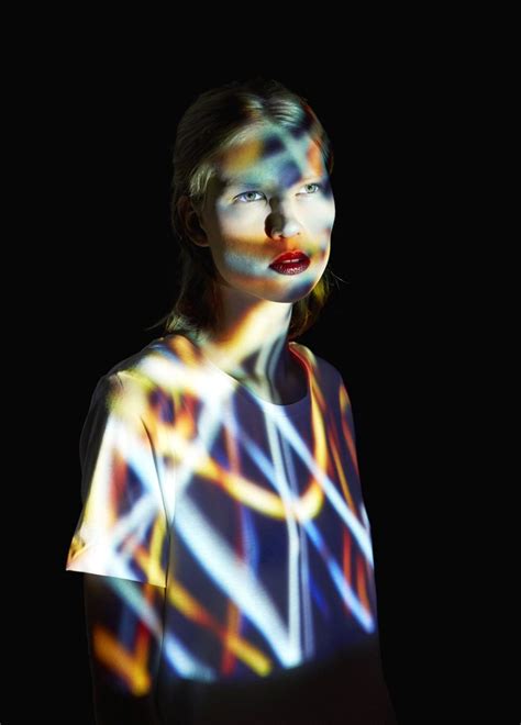 Projections Mapping Portraits By Mads Perch And Gemma Fletcher