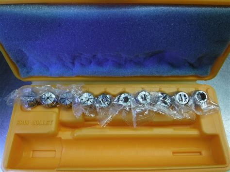 Accupro 10 Piece 3 32 3 8 Er16 Collet Set 337380 Superior Machine And Tool