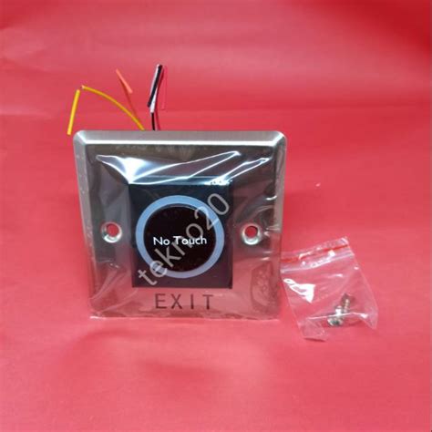 Jual No Touch Door Exit Button Infrared Switch No Touch Kotak Shopee Indonesia