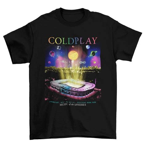 Jual Kaos Band Pria Tomoinc Coldplay Music Of The Spheres Tour 2022