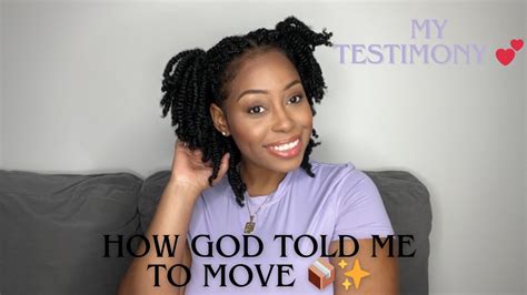 Is God Telling You To Move My Testimony YouTube