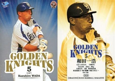 駿河屋 Dg9 インサートカード ： 和田一浩（bbm）