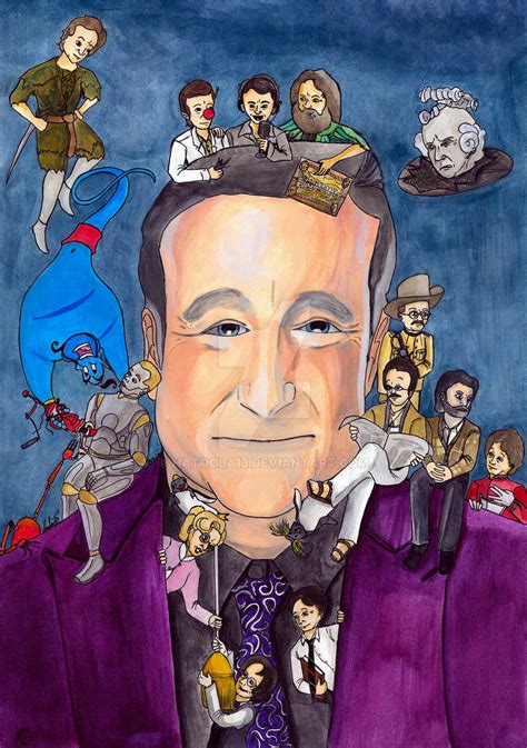 Robin Williams By Hatoola13 On Deviantart