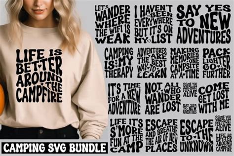 Camping Svg Bundle Hunting Svg Svg Bun Graphic By Orpitasn · Creative