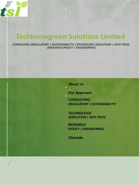 Tsl Profile Pdf Sugarcane Environmental Impact Assessment