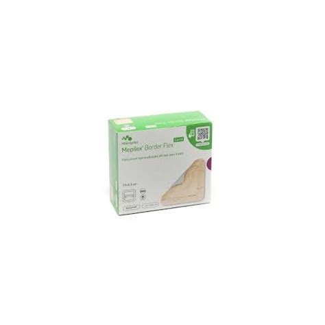 MEPILEX BORDER Flex Carré 7 5 x 8 5 cm Pansement Hydrocellulaire