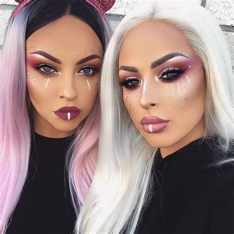 Pinterest Nandeezy † Coachella Makeup White Eyeliner Makeup