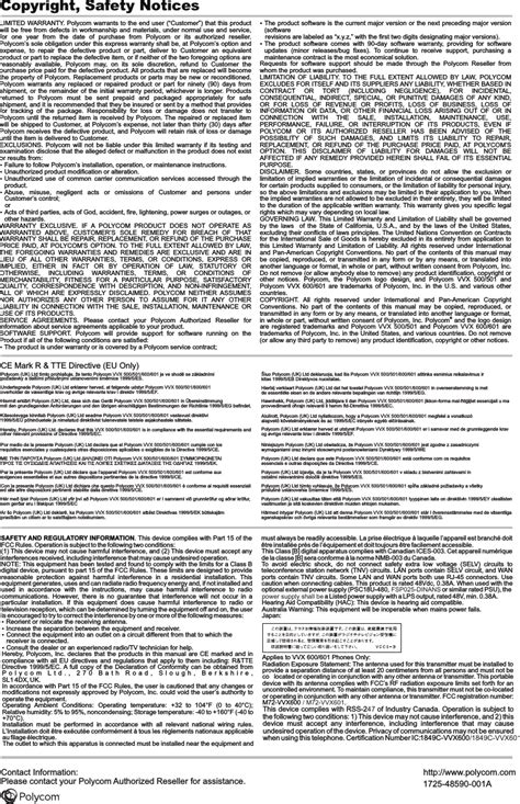 Polycom VVX Desktop VOIP Bluetooth Telephone User Manual M VVX UserMan