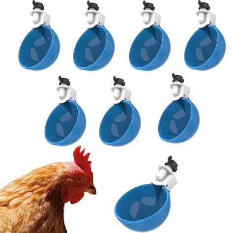 Tasses D Abreuvement Professionnelles Pour Poulet 8 Paquets De Grande