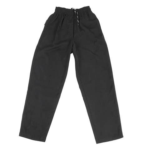 Full Elastic Waist Chef Pants Hotel Dining Black Male Chef Work Pants Kitchen Pants M Walmart