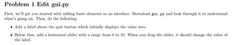 Solved Before You Begin Install PyQt Using Conda Grab Chegg