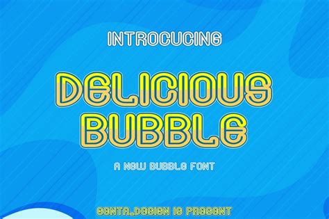Delicious Bubble Font