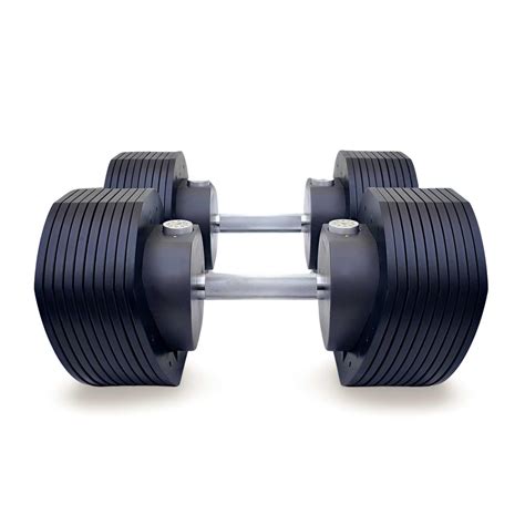 Mx55 Selectorized Dumbbells Adjustable Range 10 55 Lbs Sports