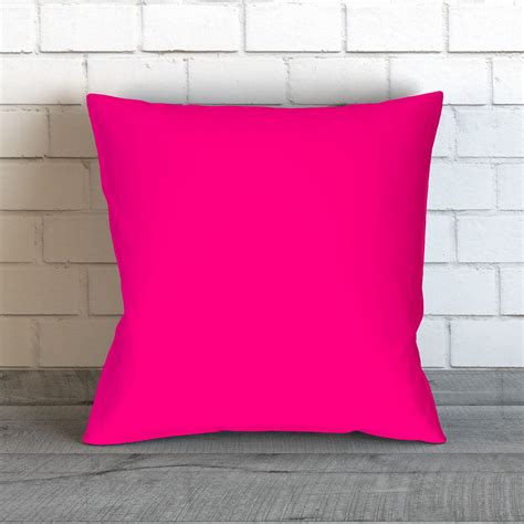 Hot Pink Pillows At David Mitchell Blog